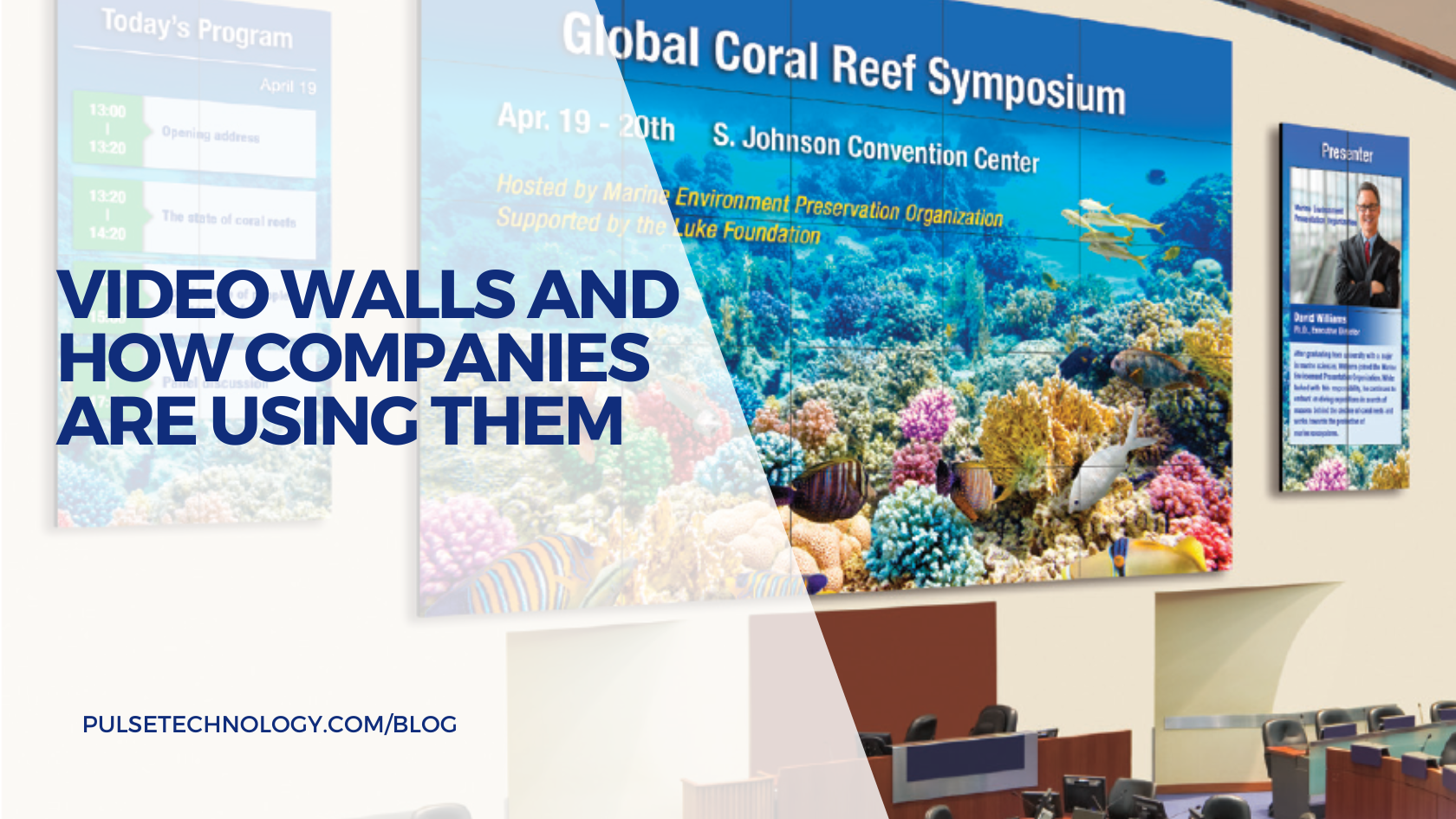 How Companies Use Video Walls | Pulse Technology